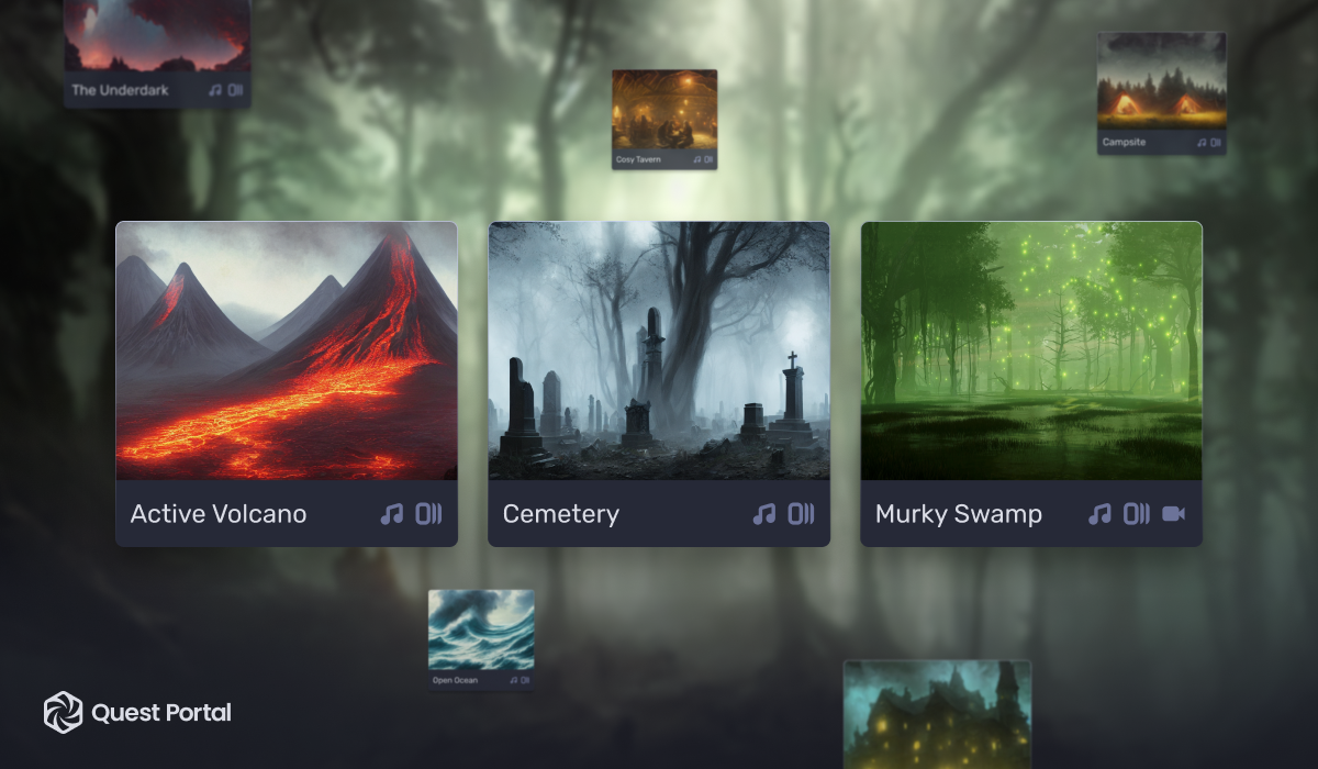 New Scenes to Explore - Quest Portal VTT