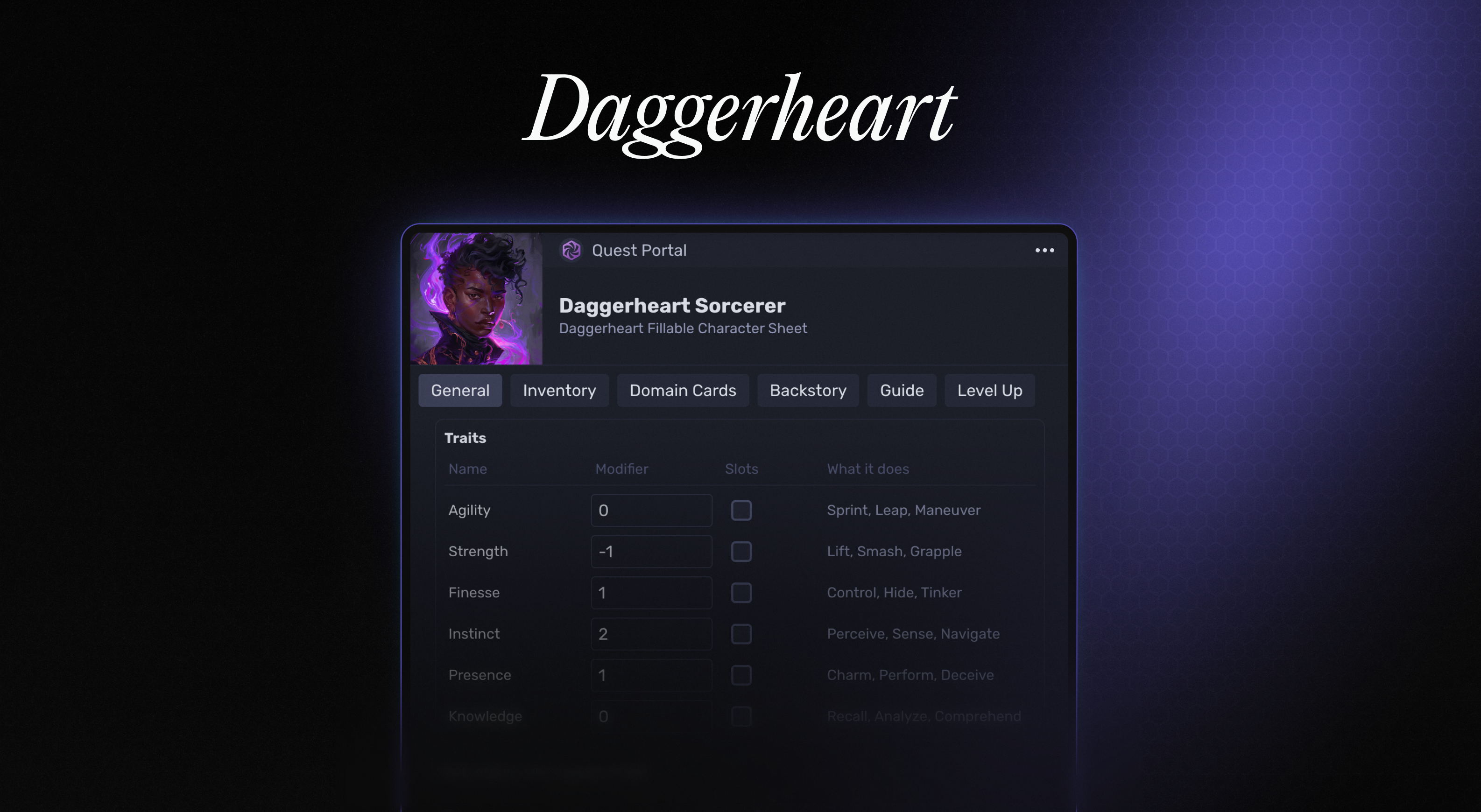 How to Create a Daggerheart Character: A Guide for Building Bold, Cinematic Heroes - Quest ...
